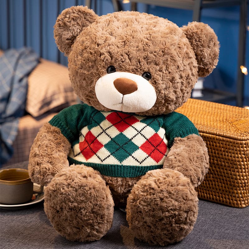 Adorable Plush Teddy Bear with Fashionable Clothes – Perfect Gift for ...