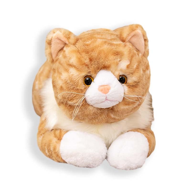 Cuddly Comfort: Yellow Cat Pillow Plush, a Delightful Stuffed Animal ...