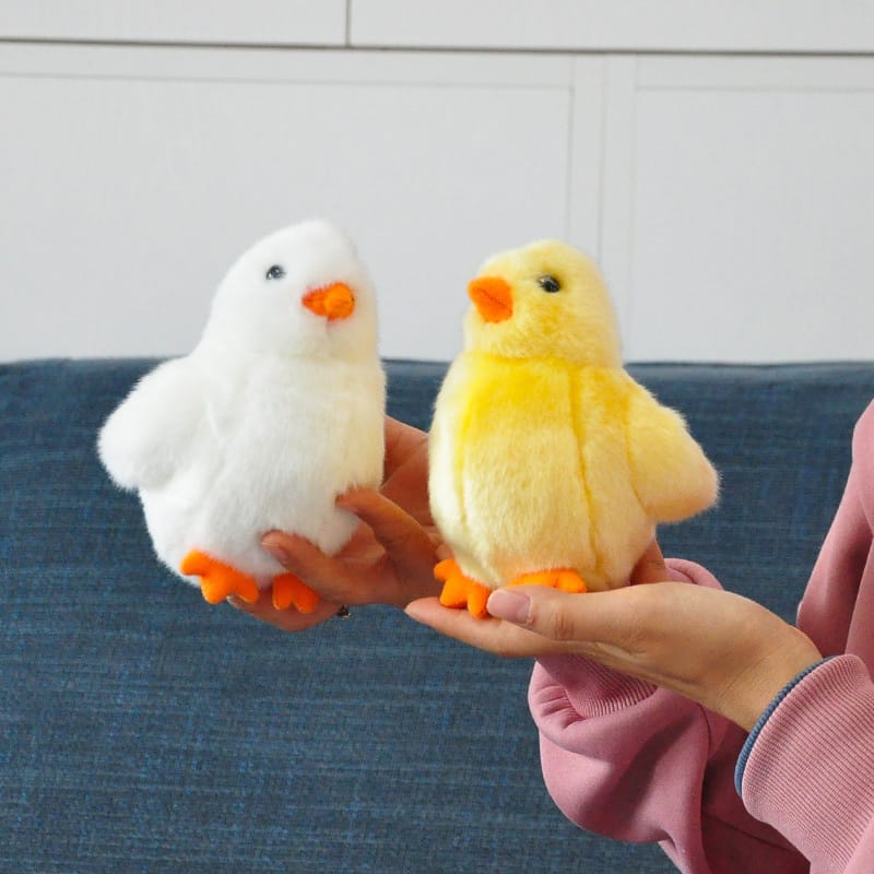 Cartoon Chick Figurine: Adorable Plush Companion for Kids and ...